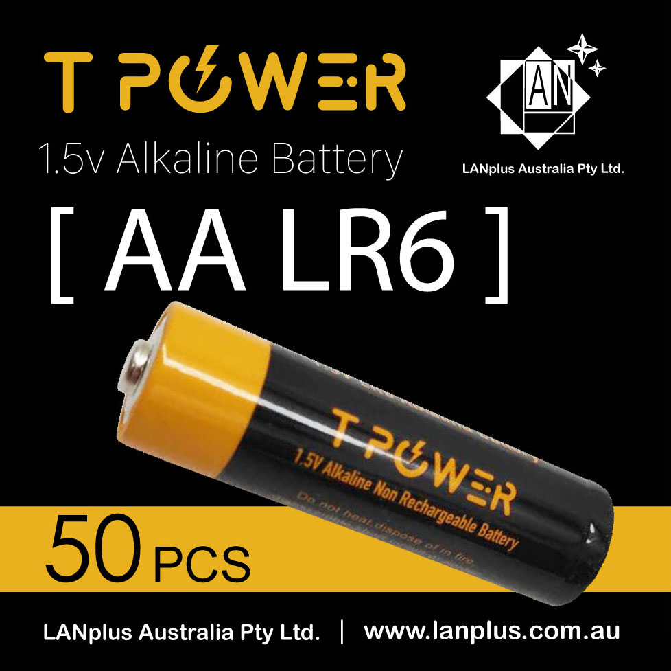 Tpower_AA 1.5V Alkaline battery*50